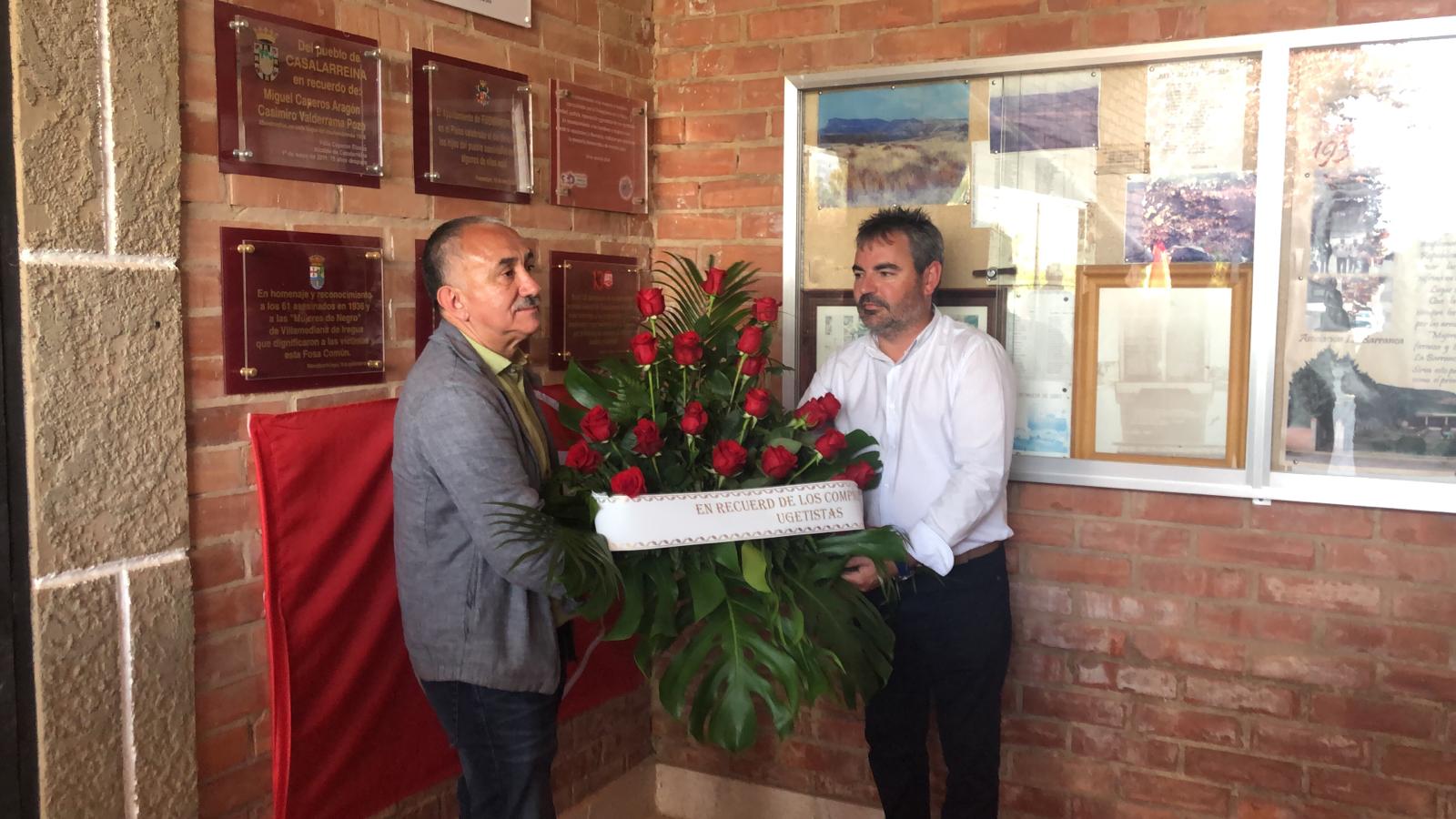 UGT | UGT rinde homenaje a los ugetistas represaliados en La Rioja